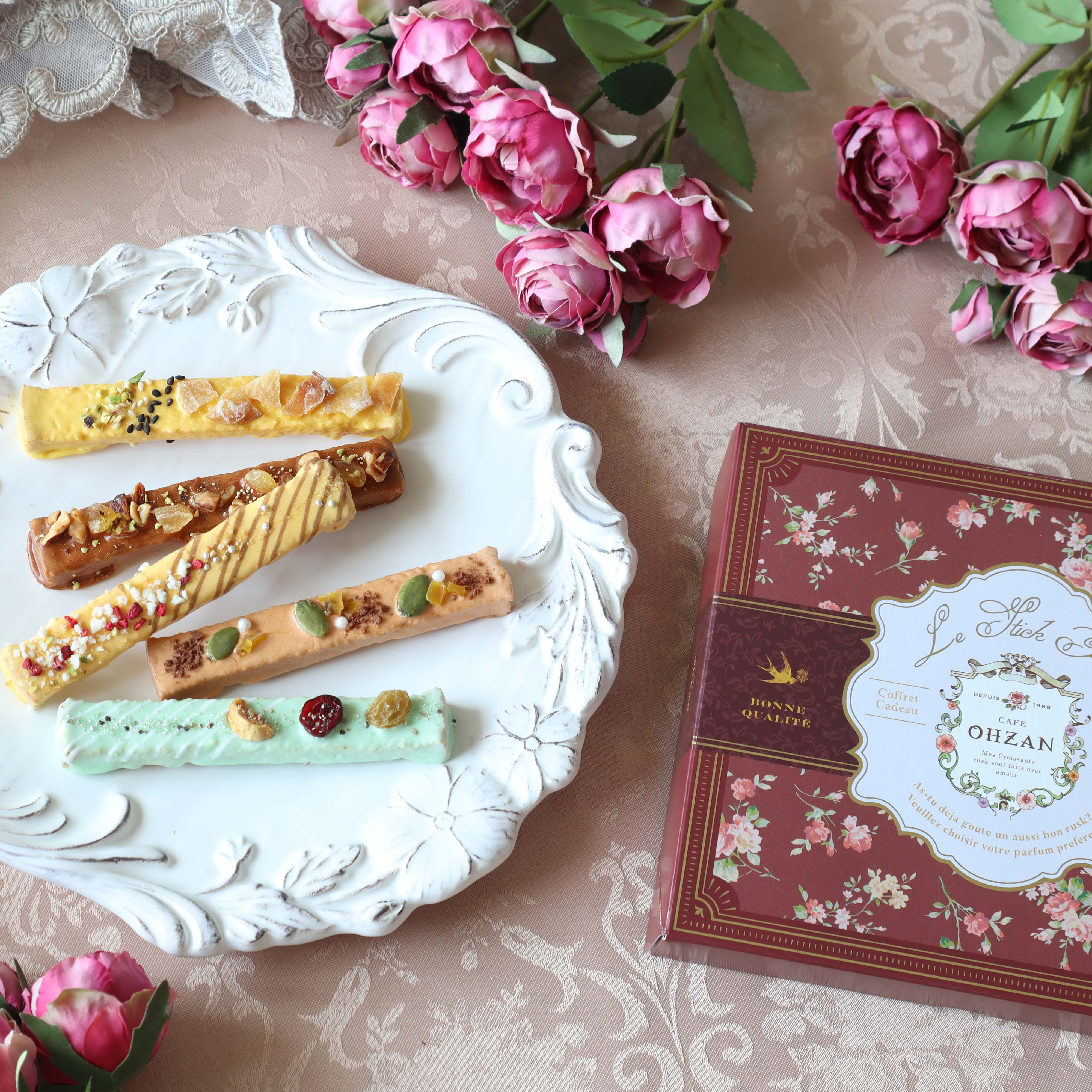 【期間限定/常温OK】スティックラスク5本入り オートンヌ | CAFE OHZAN（カフェ・オウザン）のプレゼント・ギフト通販 | TANP（タンプ）